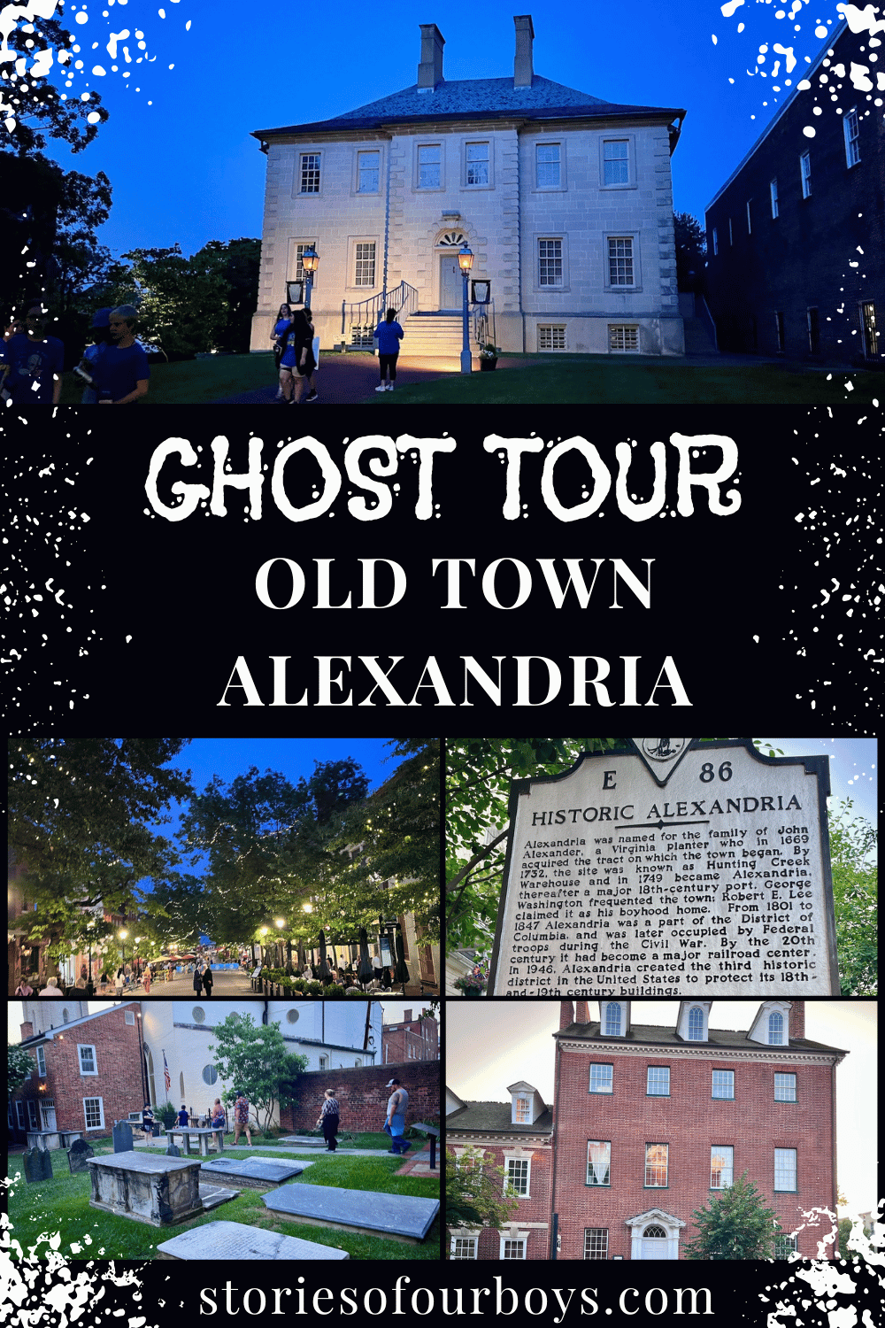 Touring Old Town Alexandria with a Ghost Tour - Stories of Our Boys